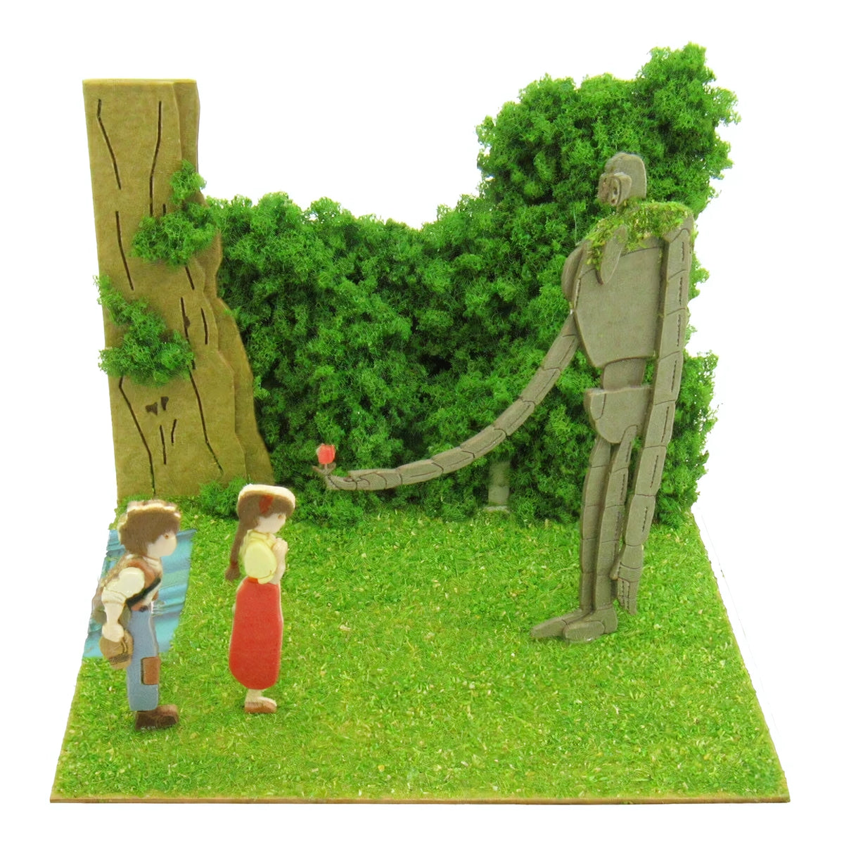 Das Schloss im Himmel - Sheeta, Pazu und der Roboter - Paper Art Box ...