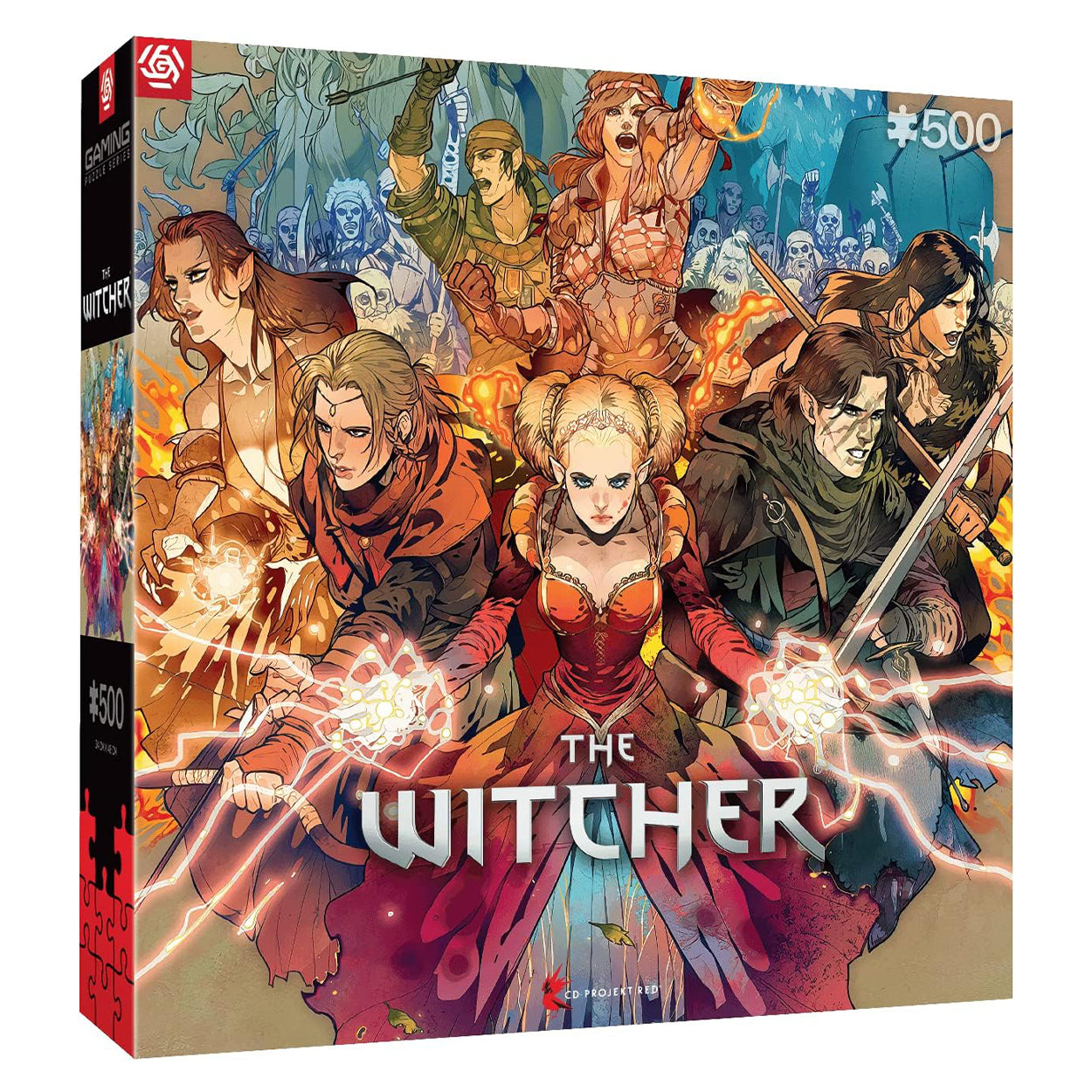The Witcher Monster Faction Gaming Puzzle 500 Teile